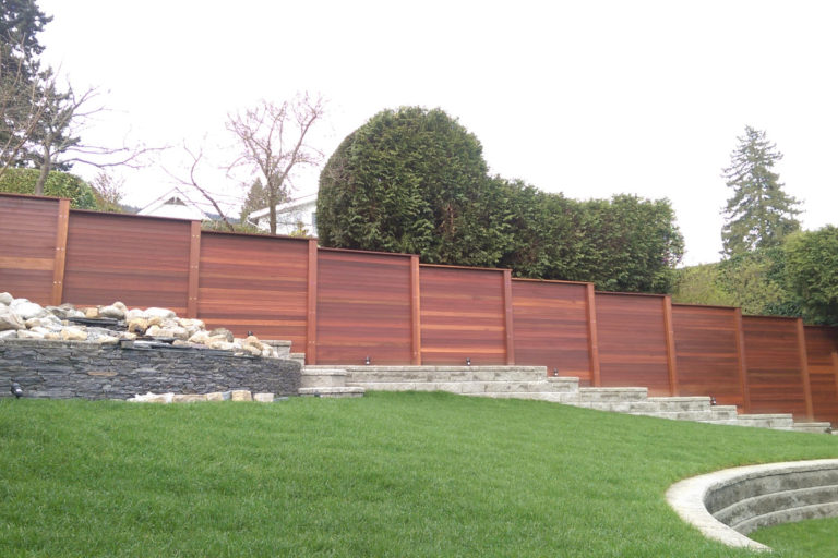 Wood Fencing Photo Gallery- Kayu Canada Inc.